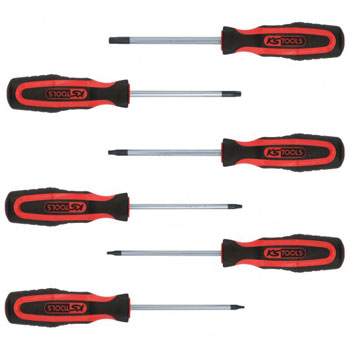 KS Tools set odvijača 6-delni Torx s rupom ERGOTORQUEplus 159.0040