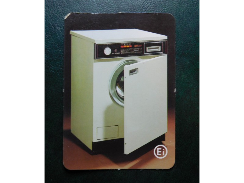 Džepni kalendar - Mašina za pranje rublja S 1001- Ei