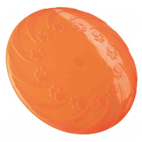 Frizbi od termoplastične gume 18 cm narandžasta