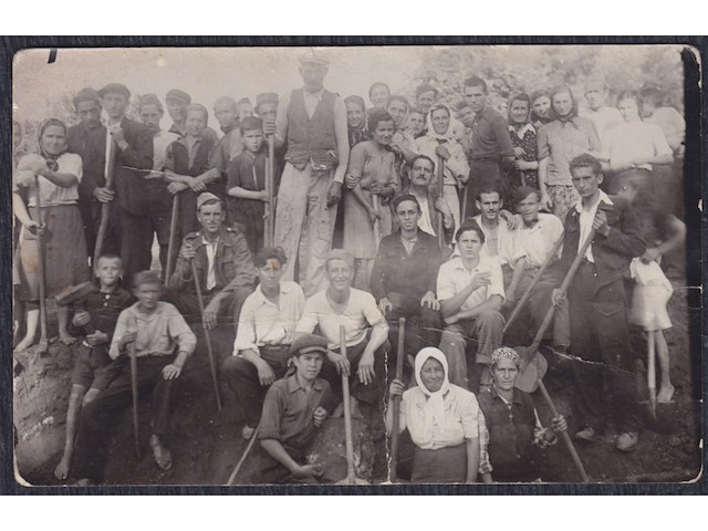 Yu 1946 Vranje fotograf. sa izgradnje gradskog kupatila