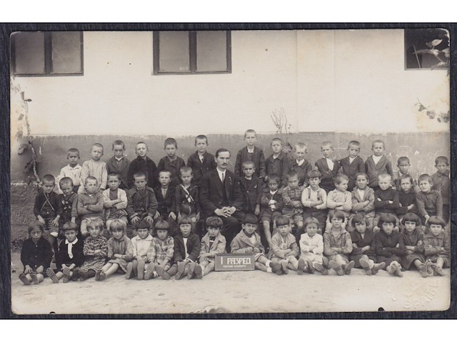 Kralj. Yu 1930 Vranje, fotografija učenika I razreda