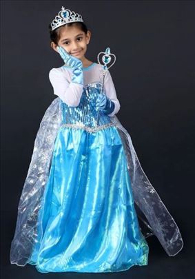 Akcija Elza kostim, Elsa Frozen haljina model