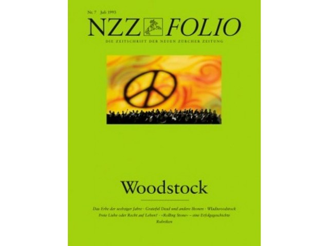 NZZ FOLIO  Woodstock Br.7 1993
