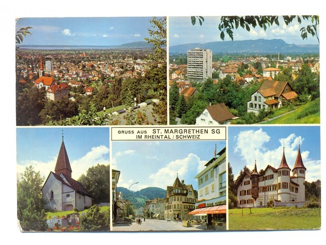 Razglednica Švajcarska St_Margrethen
