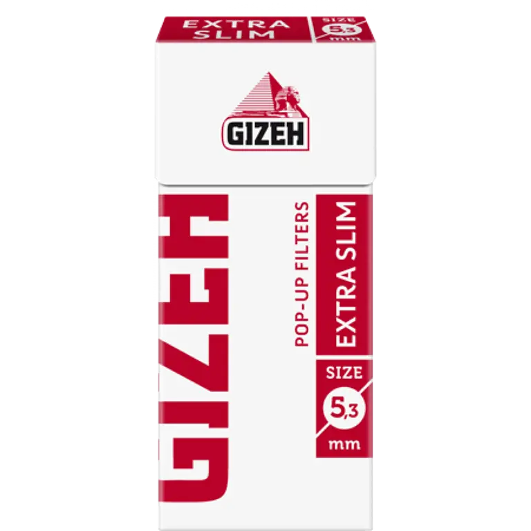 Gizeh
GIZEH EXTRA SLIM POP-UP FILTERS 5.3 MM (5008)