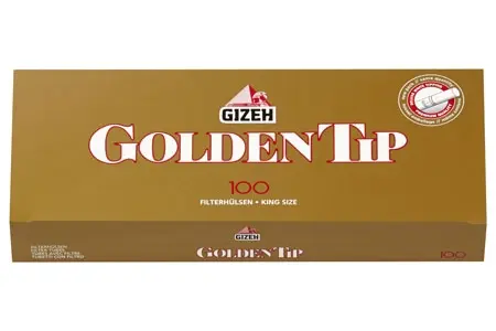 Gizeh
GIZEH FILTER TUBICE GOLDEN TIP PREMIUM 100KOM (1009)