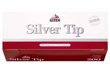 Gizeh
GIZEH FILTER TUBICE - SILVER TIP 200 (1002)