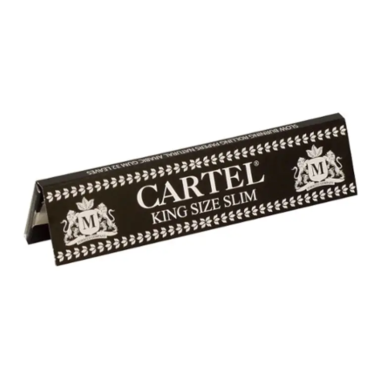 Cartel
CARTEL KING SIZE SLIM BLACK - PAPIR ZA UVIJANJE DUVANA