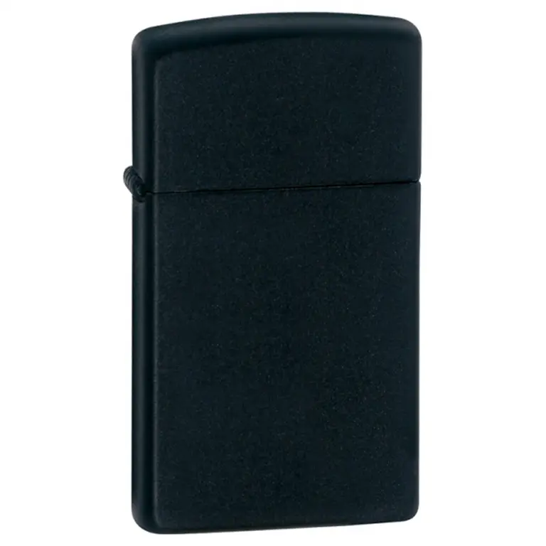 Zippo Zippo upaljač Slim Black Matte (1618)