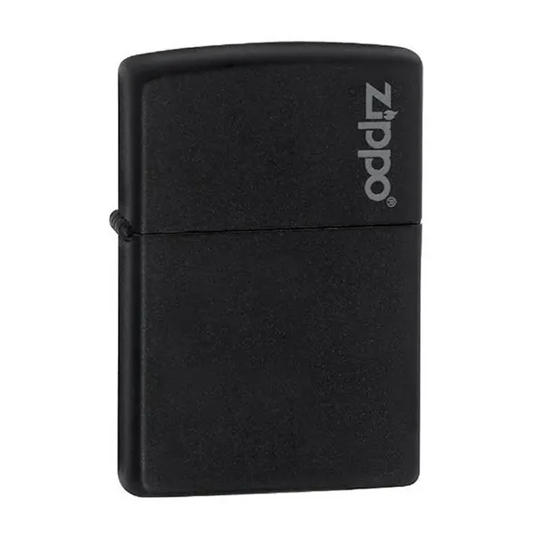 Zippo ZIPPO UPALJAČ - BLACK MATT - ZIPPO LOGO (218ZL)