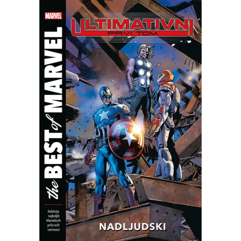 Čarobna knjiga THE BEST OF MARVEL 30 - ULTIMATIVNI PRVI TOM