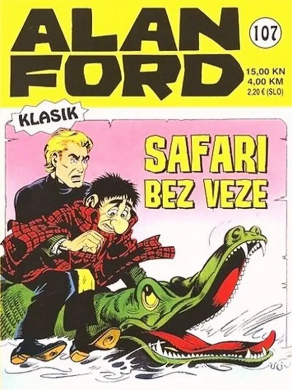 Strip agent ALAN FORD 107 KLASIK: SAFARI BEZ VEZE