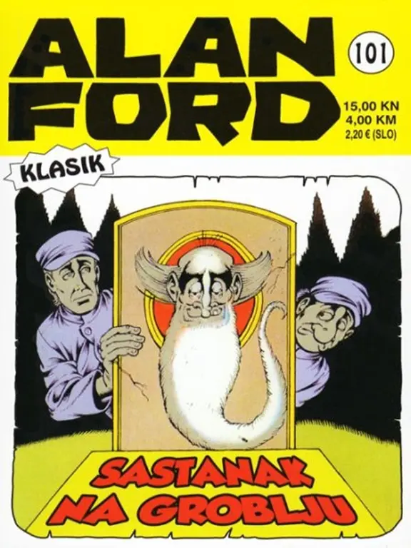 Strip agent ALAN FORD KLASIK 101: SASTANAK NA GROBLJU