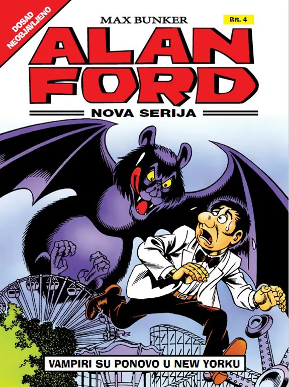 Color Media International Alan Ford 4 - Vampiri su ponovo u New Yorku (nova serija)