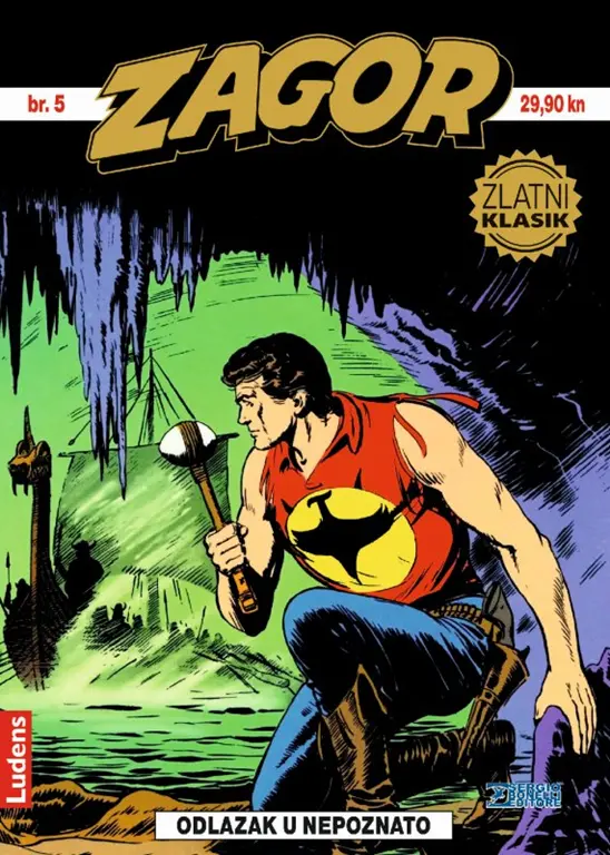 Ludens ZAGOR ZLATNI KLASIK 5: Odlazak u nepoznato (korica A)