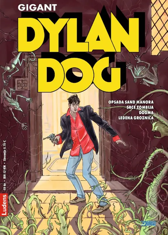 Ludens DYLAN DOG GIGANT 17: Opsada Sand Manora; Srce zombija; Dogma; Ledena Groznica