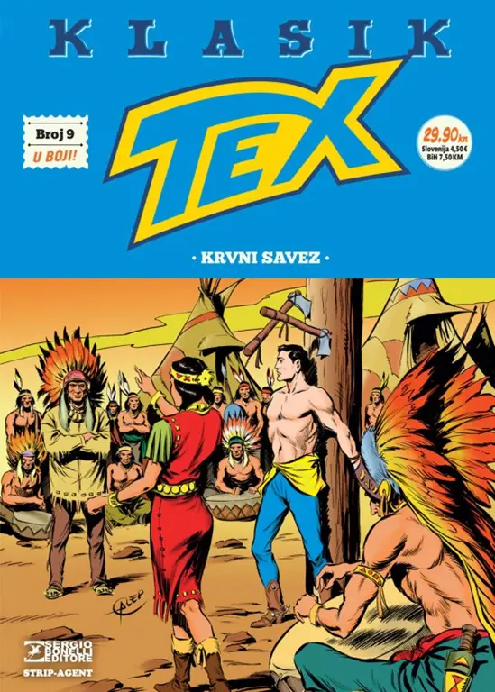 Strip agent TEX KLASIK 9: KRVNI SAVEZ