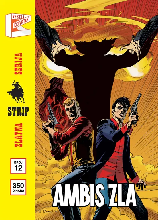 Veseli Četvrtak Zlatna serija 12 - DYLAN DOG I MARTIN MYSTERE, AMBIS ZLA (Korica C)