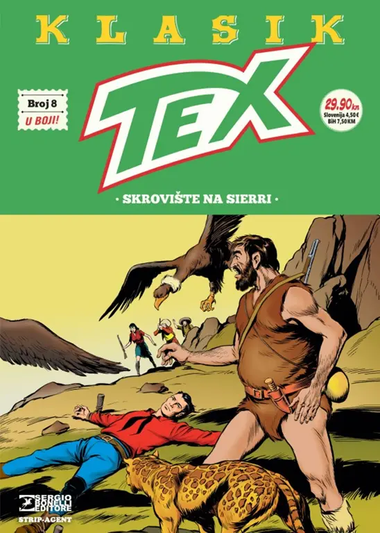 Strip agent TEX KLASIK 8: Skrovište na Sierri