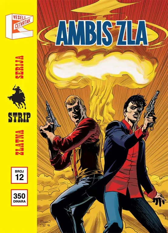 Veseli Četvrtak Zlatna serija 12 - Dylan Dog i Martin Mystere, Ambis zla (korica B)