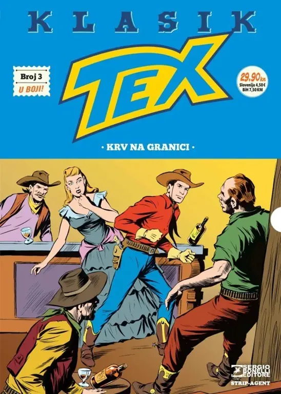 Strip agent TEX KLASIK 3 - KRV NA GRANICI