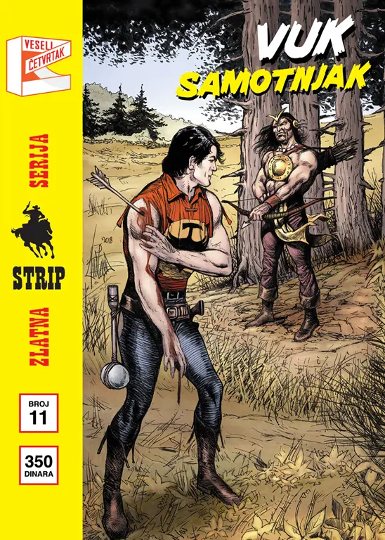 Veseli Četvrtak ZLATNA SERIJA 11 - ZAGOR, VUK SAMOTNJAK (KORICA B)