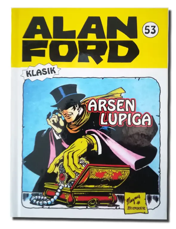 Strip agent ALAN FORD 53: ARSEN LUPIGA (tvrd povez)