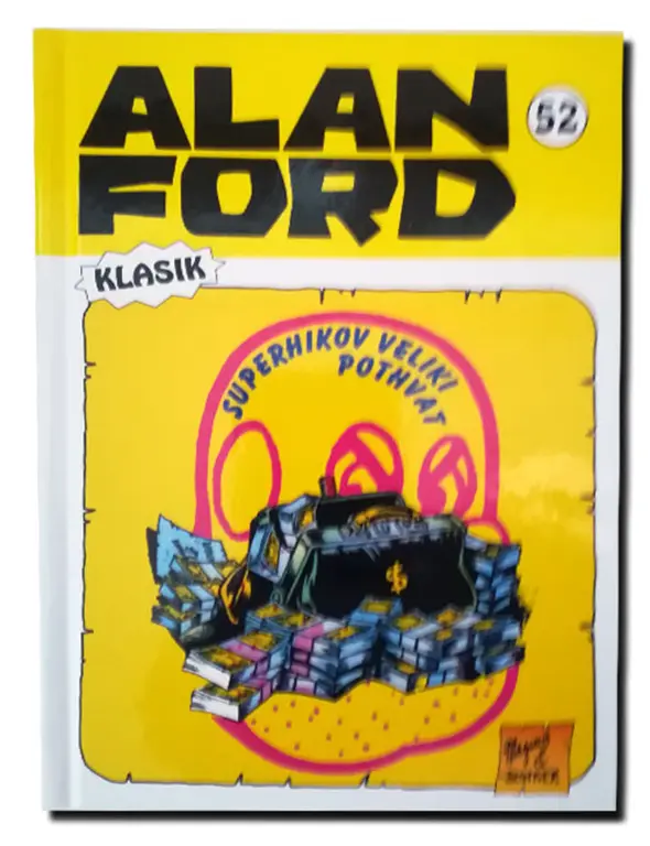 Strip agent ALAN FORD 52: Supehikov veliki pothvat (tvrd povez)