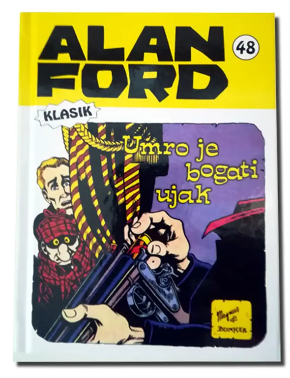 Strip agent ALAN FORD 48: Umro je bogati ujak (tvrd povez)