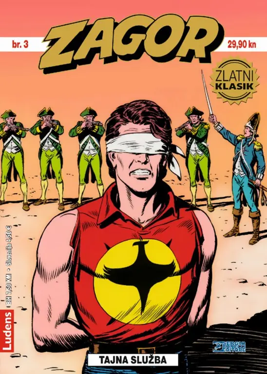 Ludens ZAGOR ZLATNI KLASIK 3: TAJNA SLUŽBA (KORICA B)