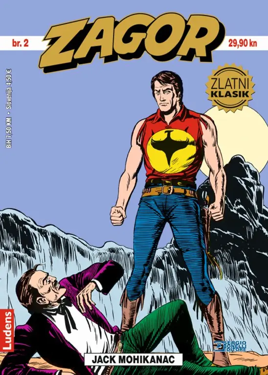 Ludens ZAGOR ZLATNI KLASIK 2: Jack Mohikanac (KORICA A)