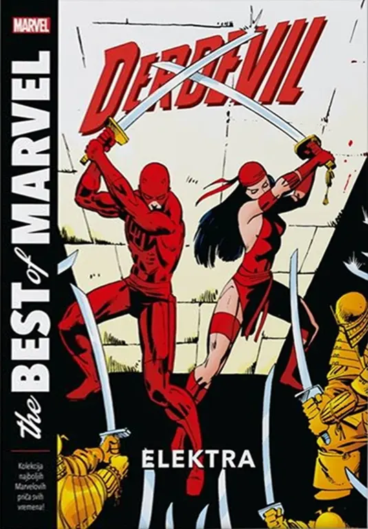 Čarobna knjiga THE BEST OF MARVEL 20: Derdevil - Elektra BM20