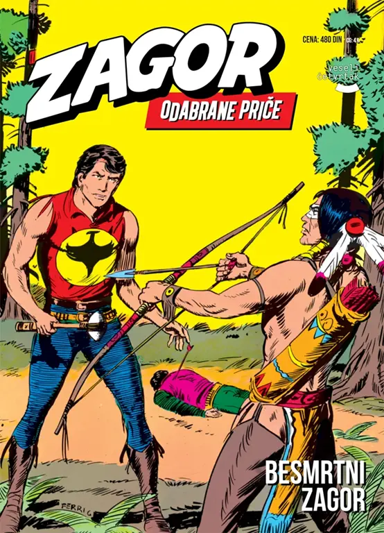 Veseli Četvrtak Zagor odabrane priče 45 - Besmrtni Zagor