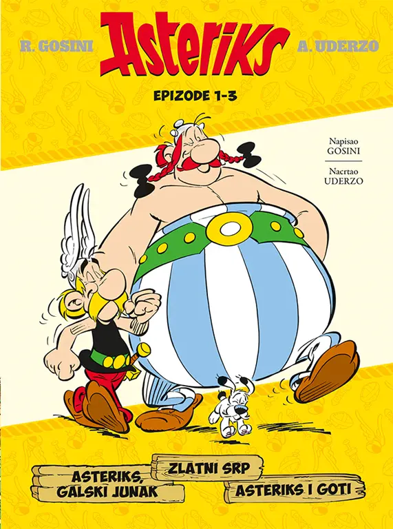 Čarobna knjiga Asteriks knjiga I ( epizode 1-3 )