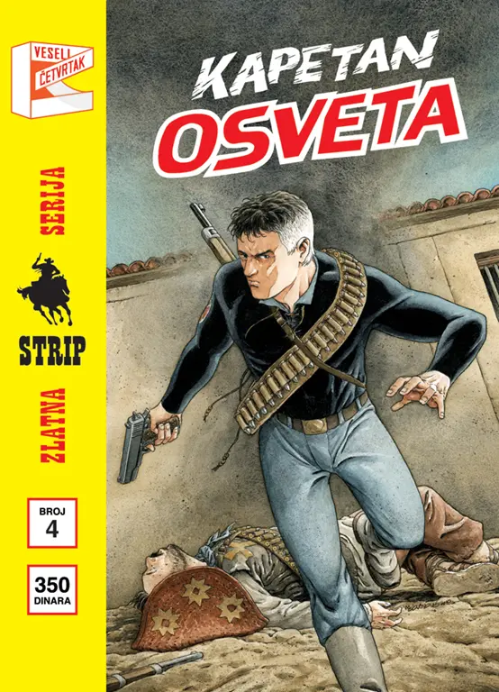 Veseli Četvrtak Zlatna serija 4 - Mister No, Kapetan osveta (korica B)