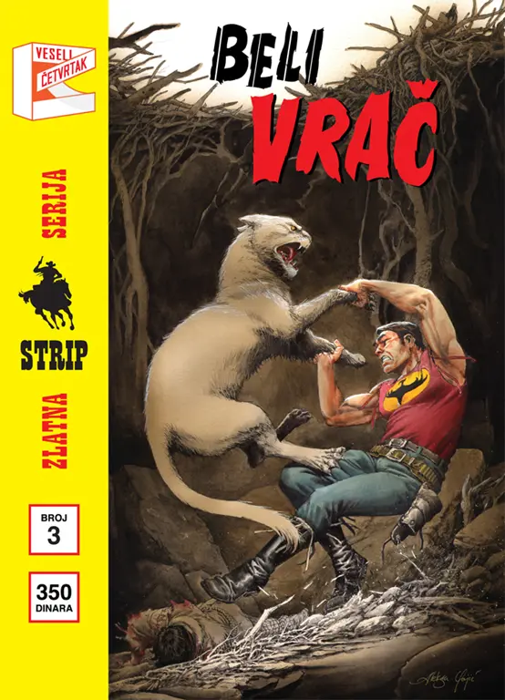 Veseli Četvrtak ZLATNA SERIJA 3 - Zagor - BELI VRAČ (Korica B