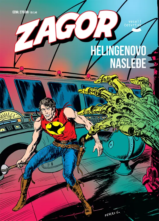 Veseli Četvrtak ZAGOR 133 - HELINGENOVO NASLEĐE