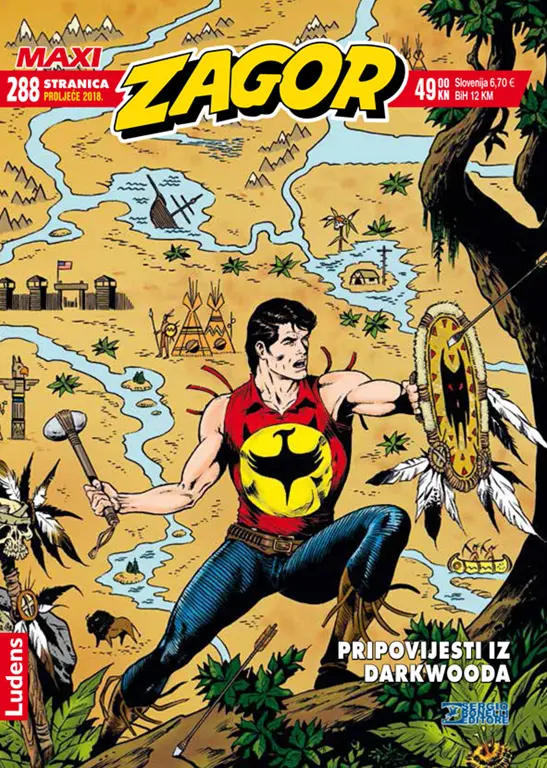 Ludens Zagor Maxi 31 - Pripovijesti iz Darkwooda