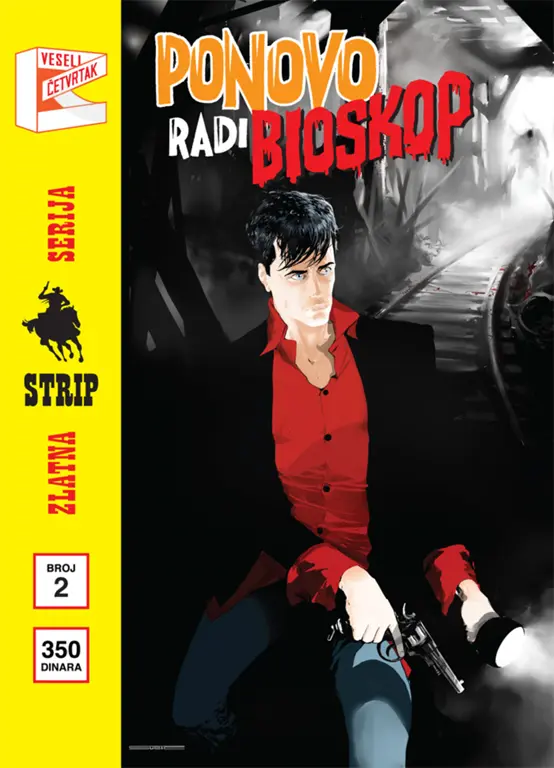 Veseli Četvrtak Zlatna serija 2 - Dylan Dog Ponovo radi bioskop (korica B)