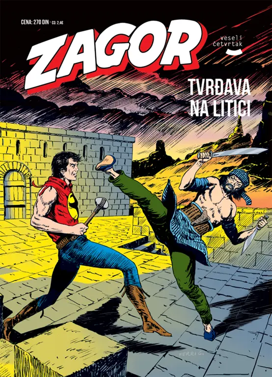 Veseli Četvrtak Zagor 130 - TVRĐAVA NA LITICI