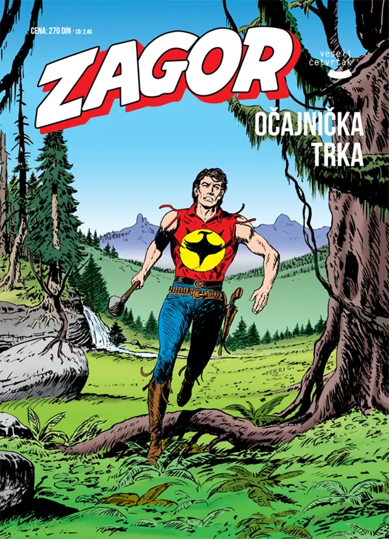 Veseli Četvrtak Zagor 128 - Očajnička trka