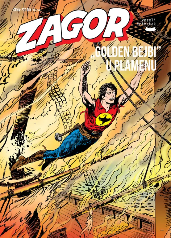 Veseli Četvrtak ZAGOR 124 - "GOLDEN BEJBI" U PLAMENU