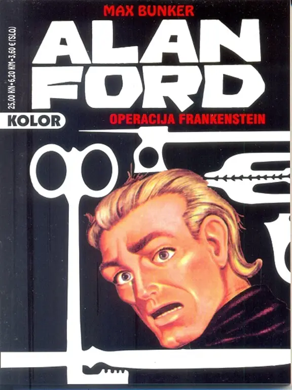 Alan Ford ALAN FORD KOLOR 3: OPERACIJA FRANKESTEIN