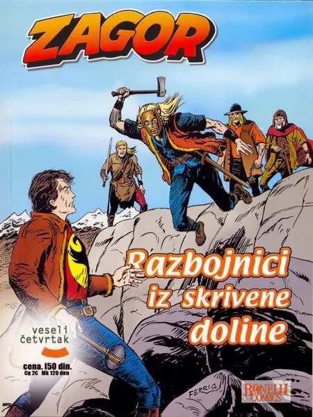 Veseli Četvrtak ZAGOR 13 - RAZBOJNICI IZ SKRIVENE DOLINE