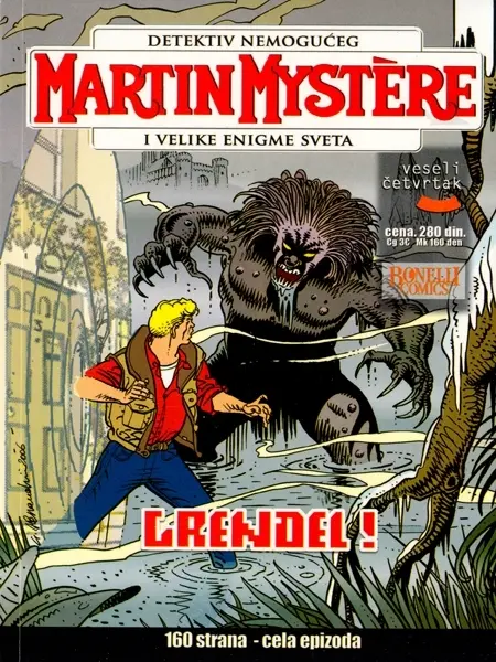 Veseli Četvrtak MARTIN MYSTERE 10 - GRENDEL!