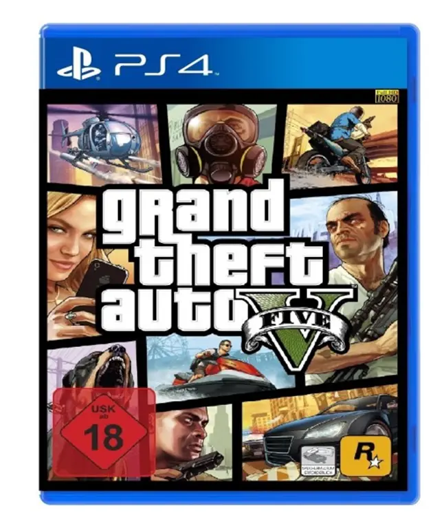 Sony PS PS4 GTA V - Grand Theft Auto V