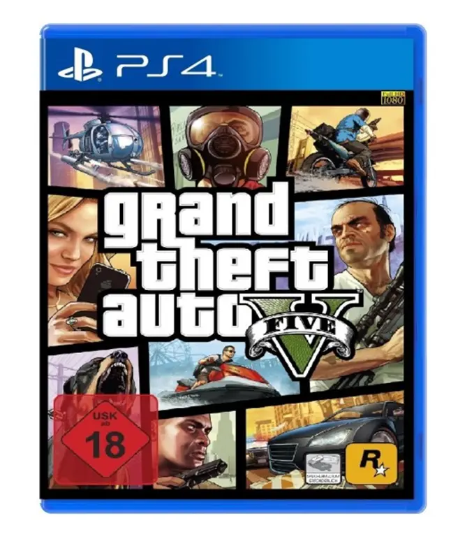 Sony PS
PS4 GTA V - GRAND THEFT AUTO V