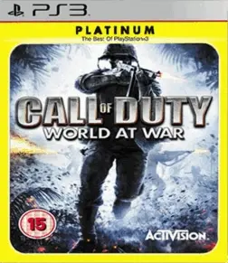 Sony PS
PS3 CALL OF DUTY WORLD AT WAR PLATINUM (84058UK)