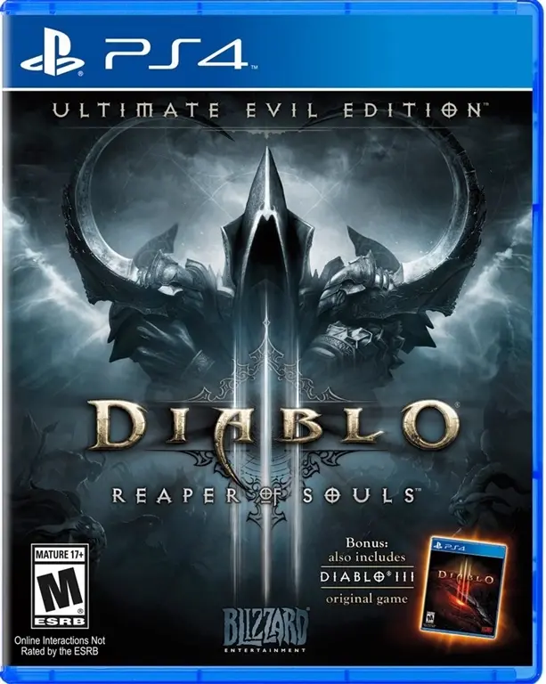 Sony PS PS4 Diablo 3 Ultimate Evil Edition (D3 + Reaper of Souls) (87178EM)