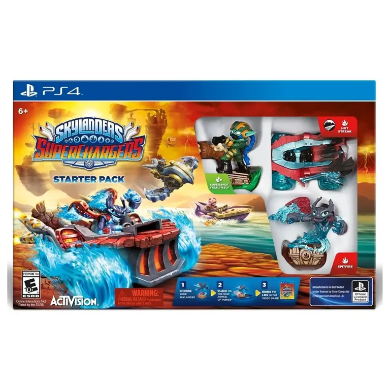 Sony PS PS4 Skylanders SuperChargers Starter Pack (87502EG)